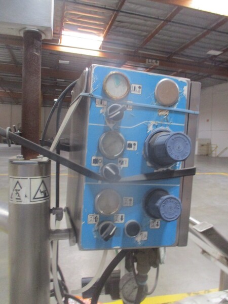 Drum unloader, Graco Saniforce ram unit Stainless Steel drum unloader ...