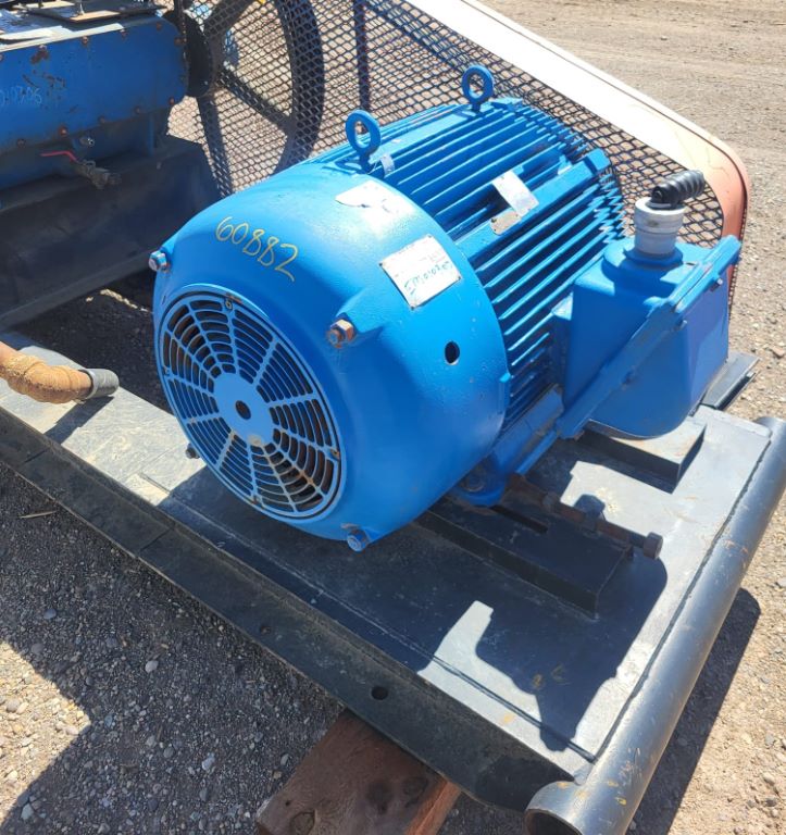 100 HP 1200 RPM Teco Westinghouse, Frame 444T, TEFC, 460 Volts for Sale ...