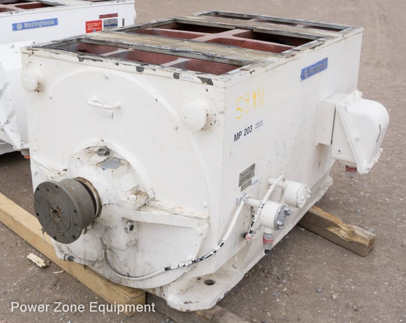 1000 HP 3512 RPM Westinghouse, Frame H6810Z, TEPV, 4160 Volts for Sale ...