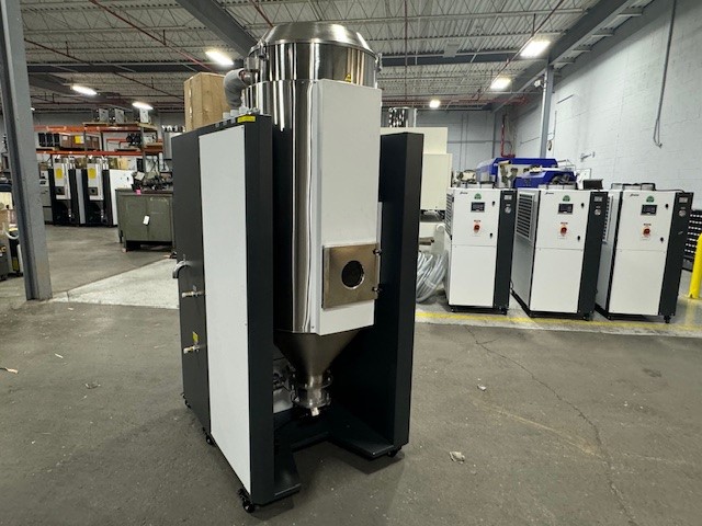 Shini #SCD-450U/200H-D, desiccant wheel dryer system, 125 PPH, dryer ...