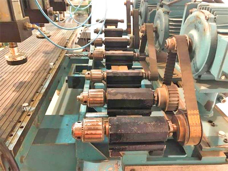 7 Spindle, Sicotte #J-20-5, Horizontal Boring Machine, 12" x 60" steel ...