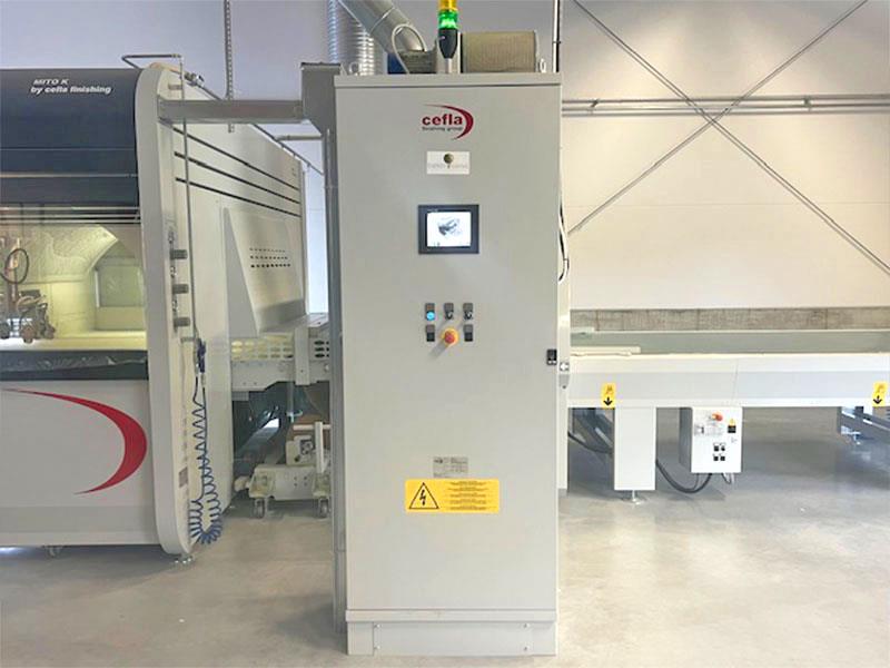 4-Gun Cefla #Mito-Sprayer, Flatline Spray System, oscillating sprayer ...