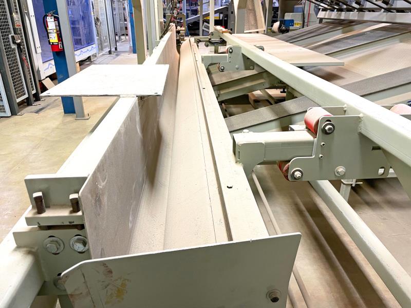 Transfer/De-Stacker Line, Outfeed System from Moulder, 16' L outfeed ...