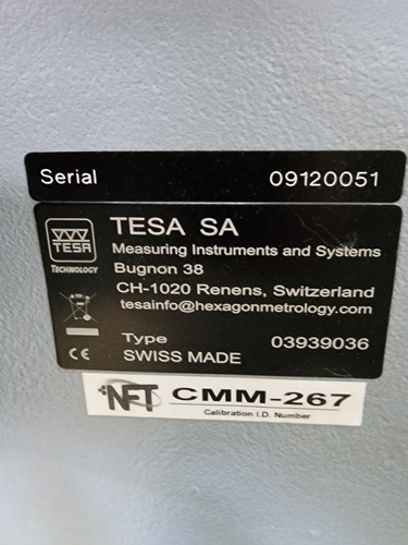 Tesa #Micro-Hite-3D, coordinate measuring machine, 18" X, 22" Y, 17" Z ...