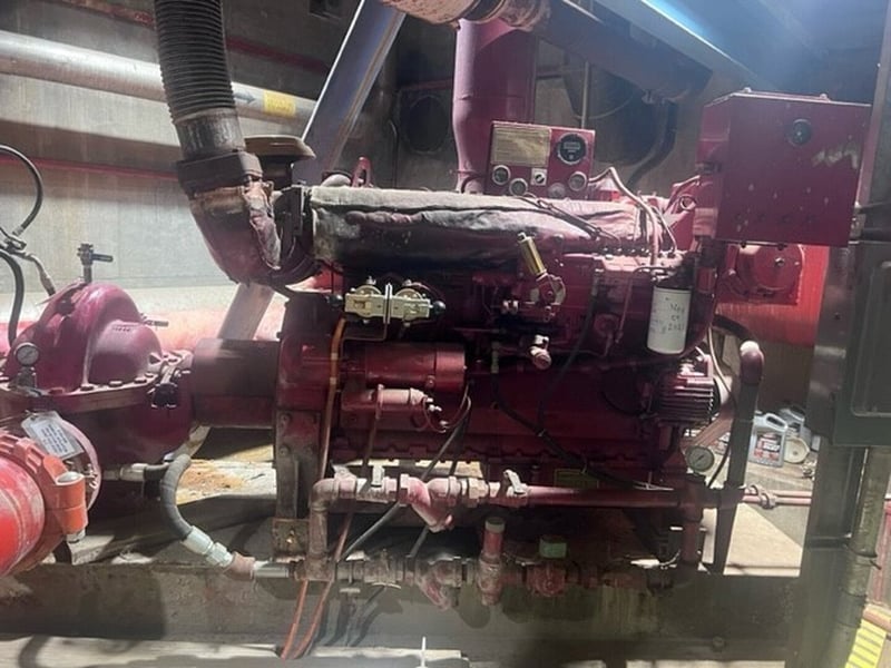 2000 GPM @ 125 psi, Pentair #6-481-15B, fire pump with 357 HP diesel engine 3306B Di for Sale ...