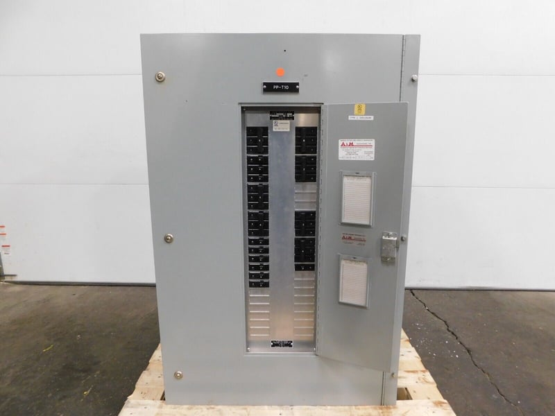 225 Amp. Kinney Electrical, 311750, panelboard, 120/208 Volts, 3 phase ...