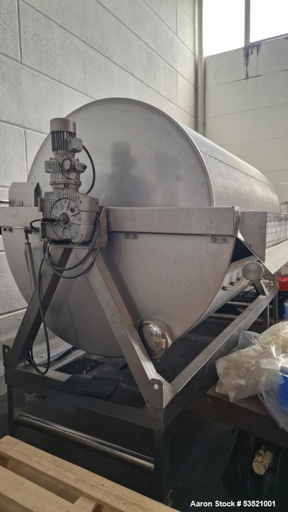 161.46 sq.ft. TMCI Padovan SpA #TAYLO 15, Vacuum Filtration System ...