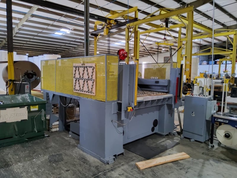 Indusco Kaev Indusco-Kaev #6020, die cutter, 440 V., 3 phase, 2009 for ...