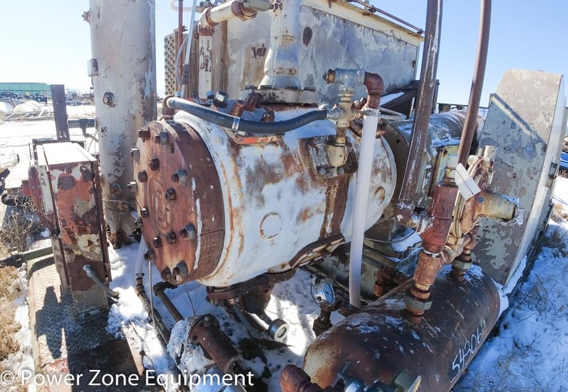 1500 psi Gardner Denver #RL-5DC, Reciprocating Compressor, w/suction ...