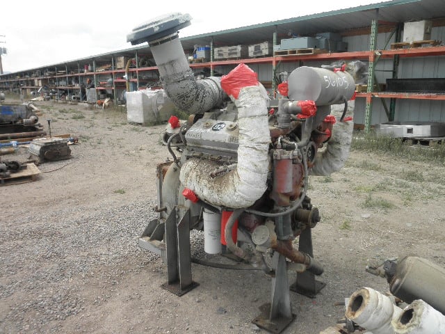 270 HP Detroit #6V-92NA, Diesel Engine, V-6 cylinder, 2-cycle, 2100 RPM ...