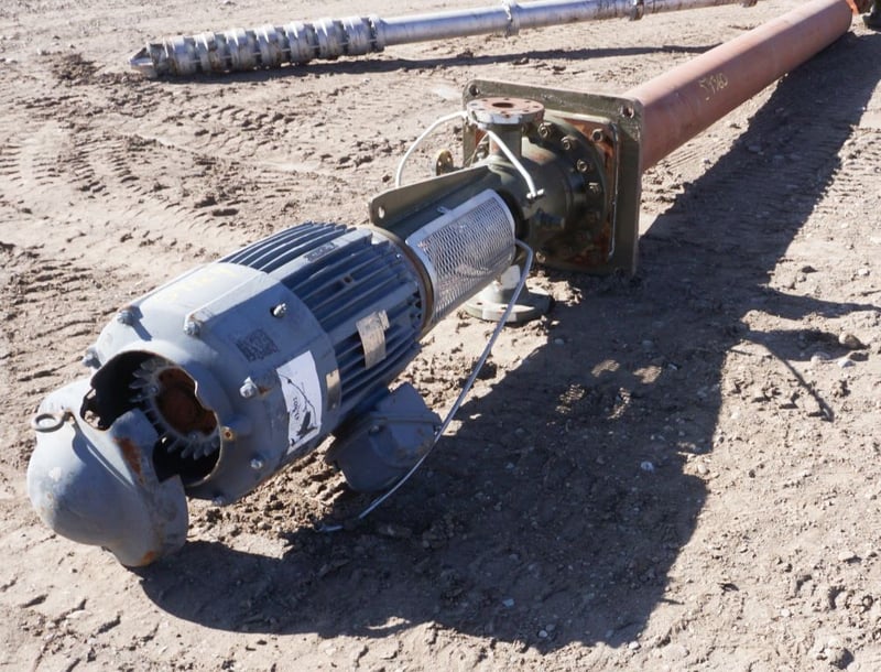 220 GPM @ 694' TDH, Afton #3x4x8-MPV, Downhole Vert. Inline Pump System ...