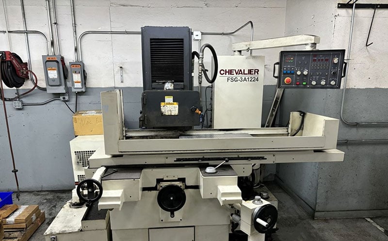 12" x 24" Chevalier #FSG-3A1224, surface grinder, 14" diameter x 2" W x ...