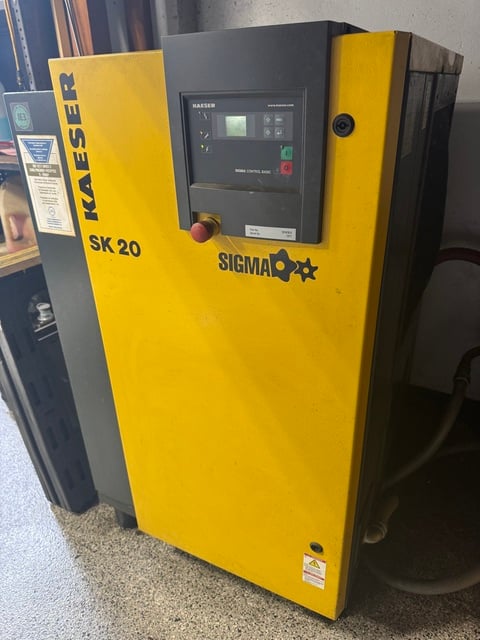 Kaeser #SK20, air compressor, 2013 for Sale | Surplus Record