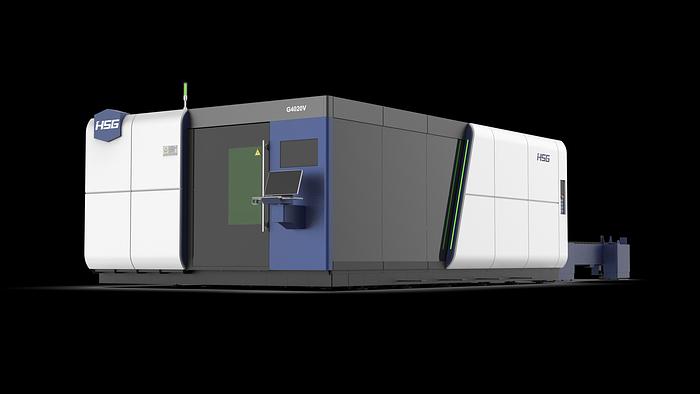 HSG #G3015V-20, 6G dual table fiber laser, 20000 watt, 5' x10' tbl ...