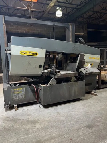 28" x 28" Hyd-Mech #H-28A, horizontal bandsaw, programmable Control, 10 ...