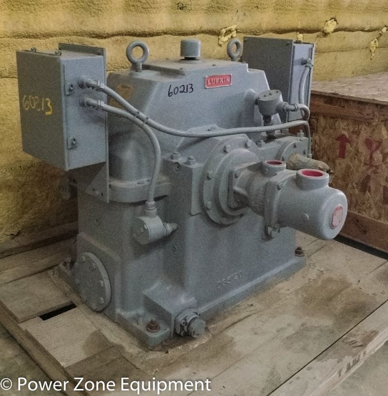 4263 HP @ 1785 RPM, Lufkin #N1400C, parallel shaft gearbox, 6020 RPM ...