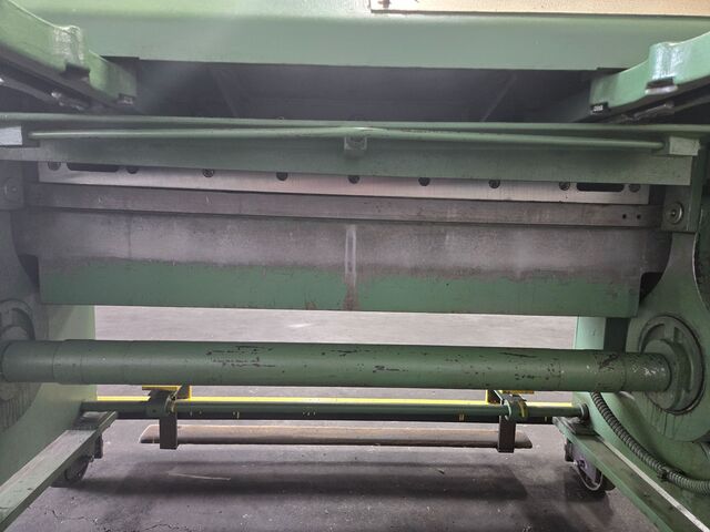 10 gauge x 4' Niagara #1R4-10, power squaring shear, 50.5" knife blade ...
