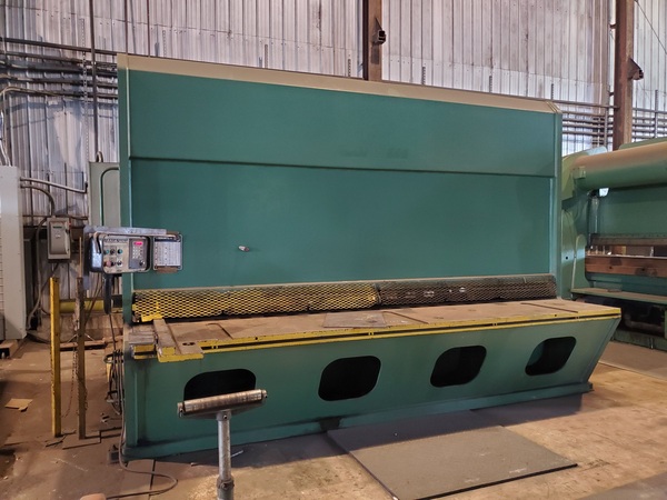 3/4" x 12' Accurshear #875012, hydraulic shear, 48" front operated ...