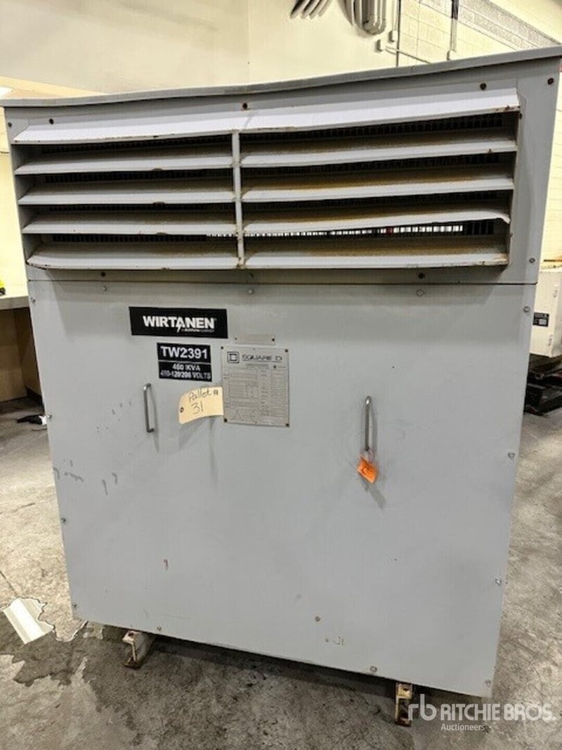 450 Kva 480 Primary 208 120 Secondary Square D Isolation Transformer