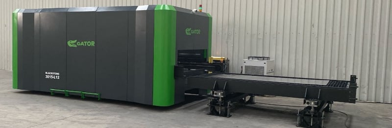 Gator #GBS12, CNC fiber laser, 12000 watts, 5' x 10', w/IPG laser ...