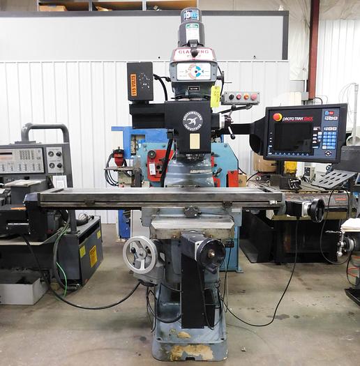Clausing, Kondia #FV300, CNC knee mill, 11" x58" tbl., 3 HP, 16" X, 32 ...