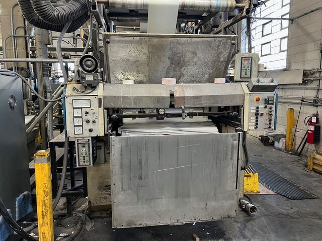 38" Vits #QRO, Sheeter, full web, air flotation system, 22.75" cutoff ...