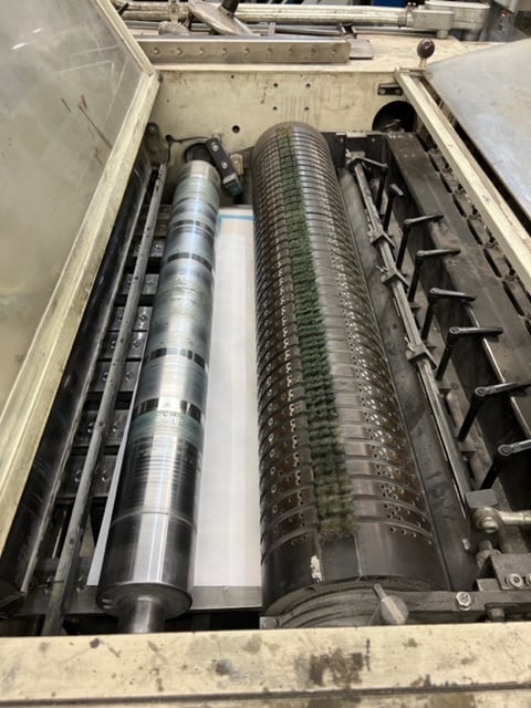 38" Vits #Rotocut, Sheeter, air flotation system, 22.75" cutoff, 1993 ...