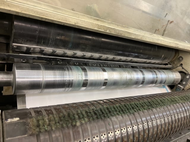 38" Vits #Rotocut, Sheeter, air flotation system, 22.75" cutoff, 1993 ...