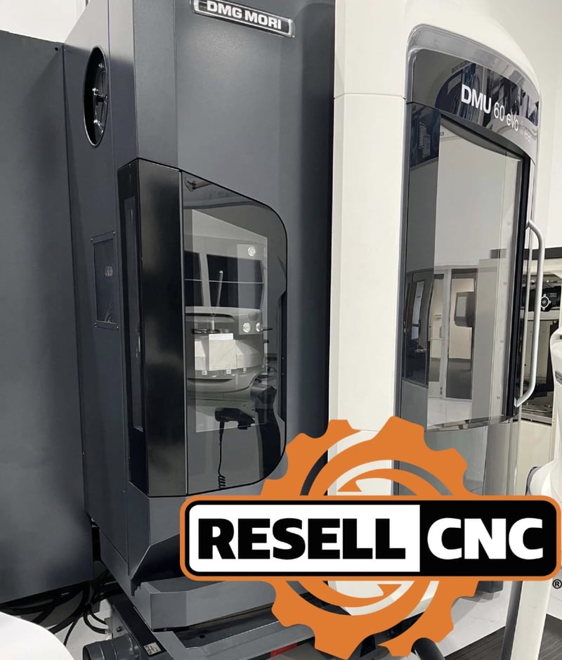 DMG, Mori #DMU-60-eVo Linear 5-Axis vertical mill with PH150 Cell, 23.6 ...