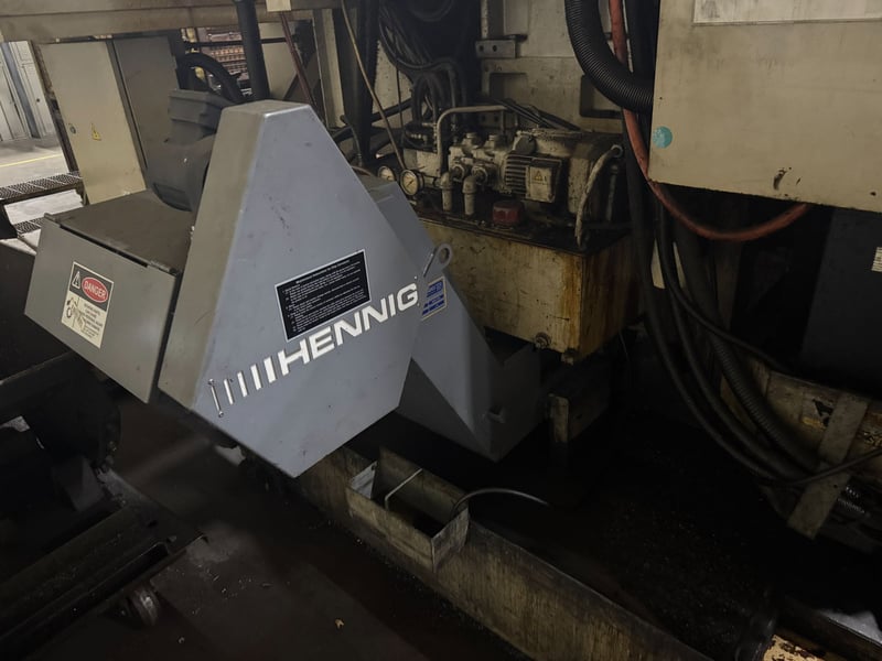 Okuma-Howa #VTM-100, CNC vertical boring mill, Fanuc Control, 3-jaw 30 ...