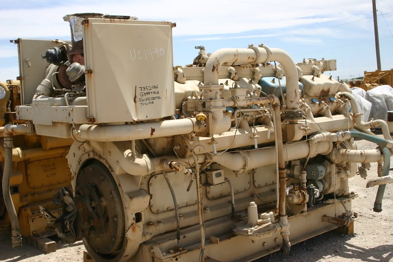 660 BHP Caterpillar #G399, gas engine cores, 1200 RPM for Sale ...
