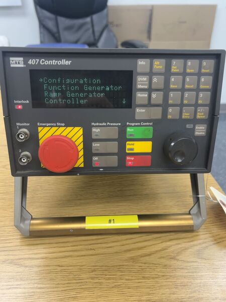 MTS #407, fatigue test system digital servo controller For Sale ...