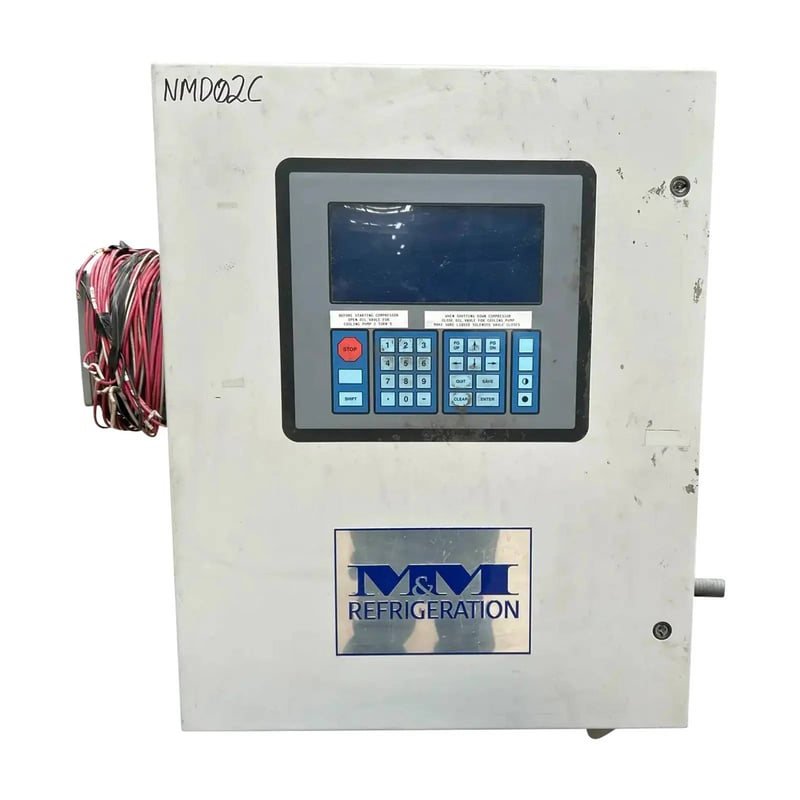 Mitts & Merrill #M100199G2, screw compressor, Micro Control panel For ...