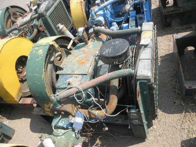 26 HP @ 1800 RPM, Geminis #G-26, Natural Gas Engine, radiator through ...