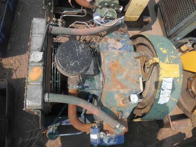 26 HP @ 1800 RPM, Geminis #G-26, Natural Gas Engine, radiator through ...