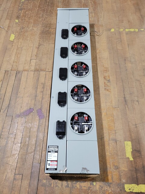 125 Amps, Siemens #WMM51125, Power Mod Modular Metering System Meter ...