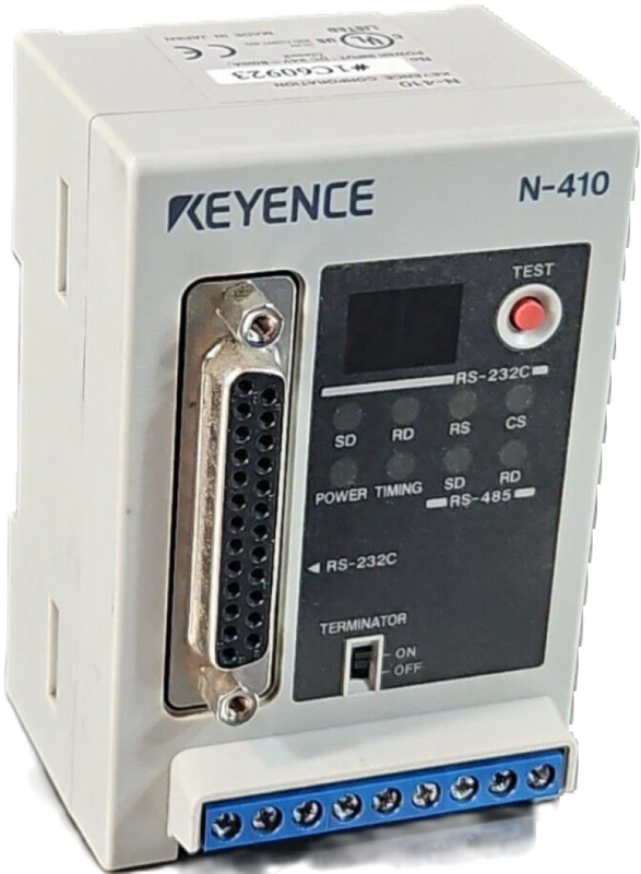 Keyence N-410 Bar Code Scanner Controller for Sale | Surplus Record