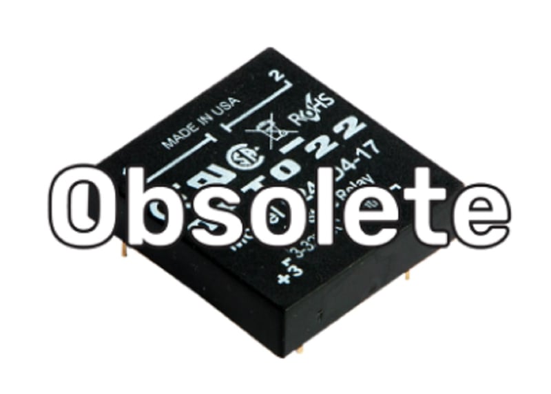 Opto 22 P240D4-17 P Model, 240 VAC, 4 Amp, DC Control Solid State Relay ...