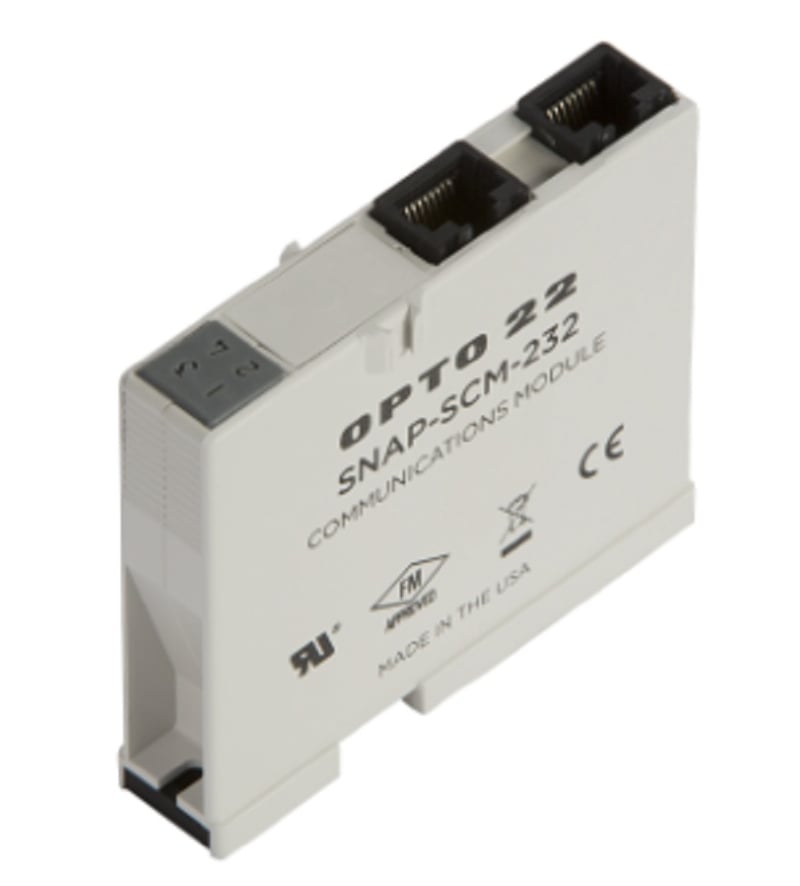 Opto 22 SNAP-SCM-232 SNAP 2-Ch RS-232 Serial Communication Module for ...