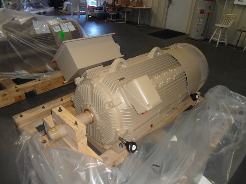 250 HP 1190 RPM General Electric, Frame 5010/5011L, TEFC, new, 2300/ ...