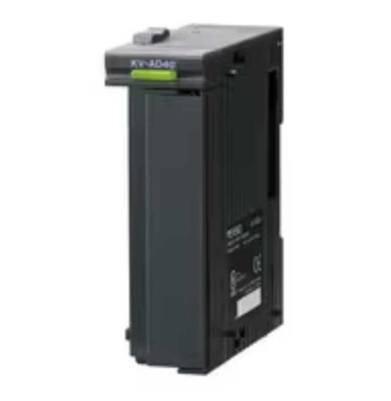 Keyence KV-AD40 A/D PLC Module, Conversion Unit, 4 Analog Input ...