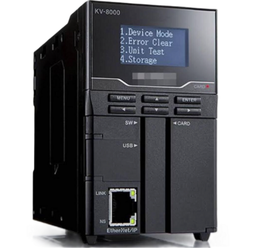 Keyence KV-8000 Programmable Logic Controller w/ Built-In Operation ...