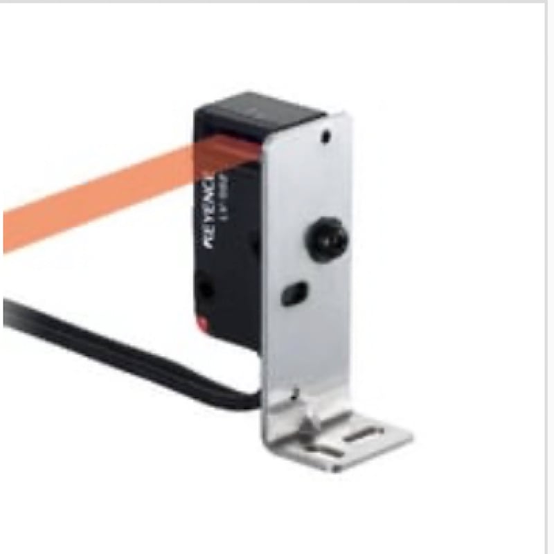 Keyence OP-84350 Multi-Purpose Digital Laser Sensor L-Shaped Mounting ...
