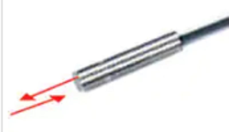 Keyence FU-91 Digital Fiber Optic Sensor, Reflective Fiber Unit for ...