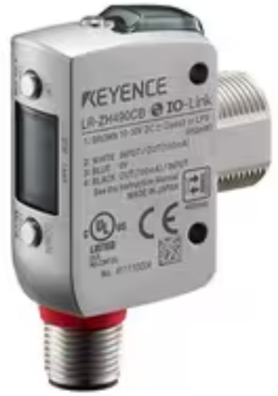 Keyence LR-ZH490CBM18 Threaded Mount W/ M12 Connector Type, 490 mm for ...