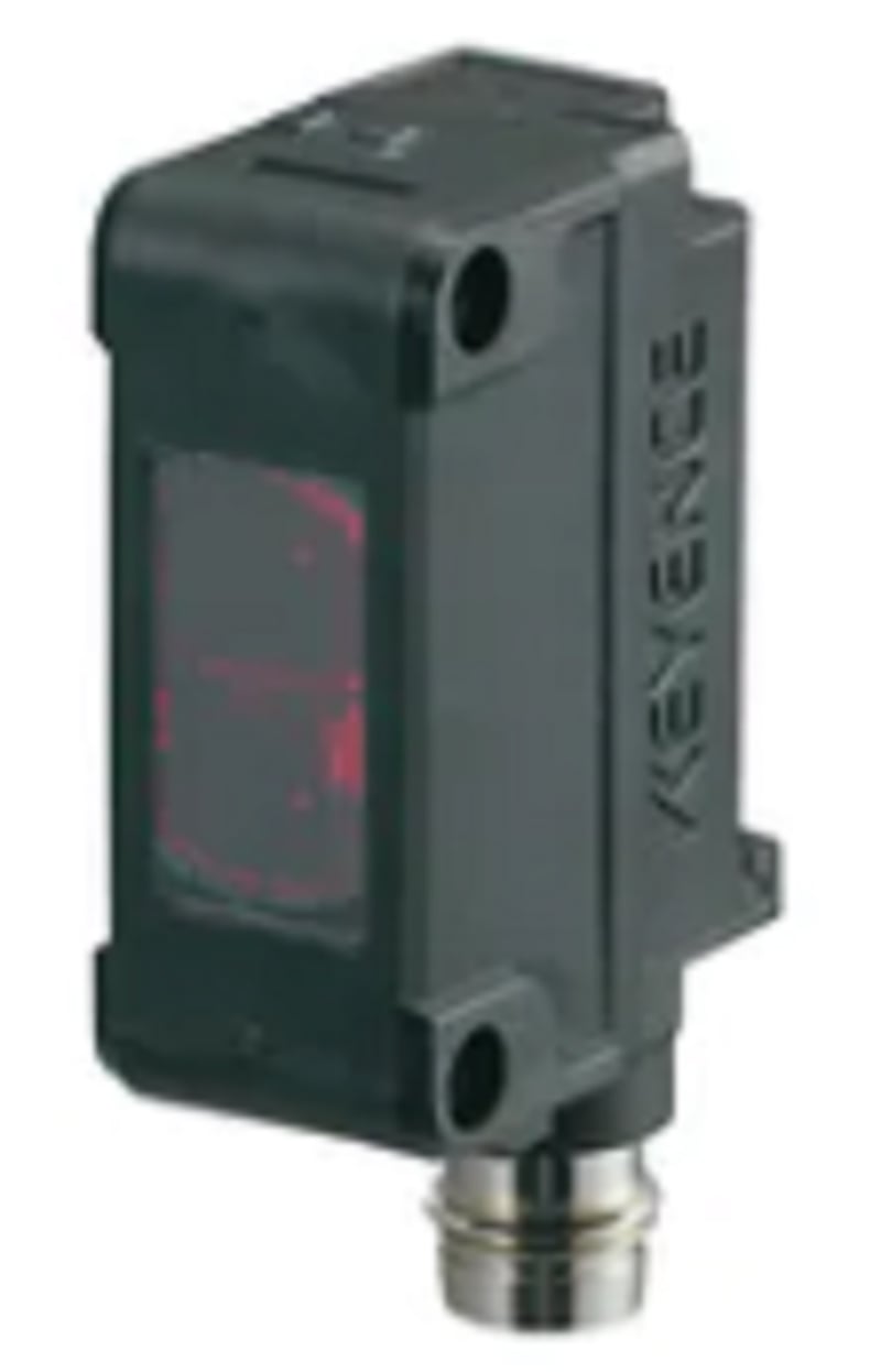 Keyence PZ-G101CP Photoelectric Sensor, Square Reflective M8 Connector ...