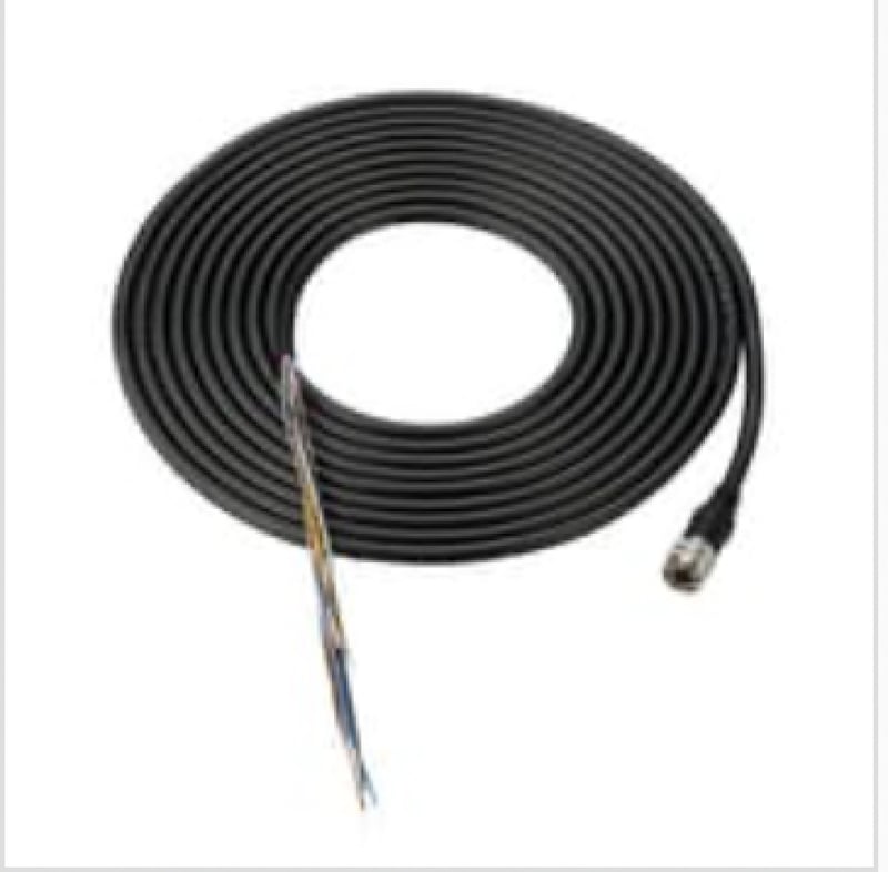 Keyence OP-87629 Sensor Cable, Connector Cable, M8 Straight, 10-m, Oil ...