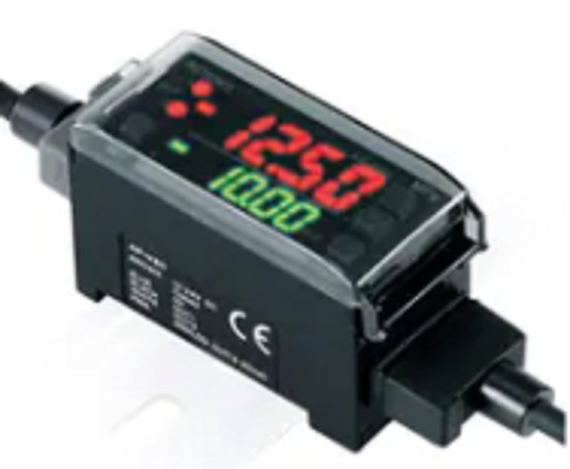 Keyence AP-V80W Pressure Sensor, Amplifier Unit, DIN Rail Mount ...