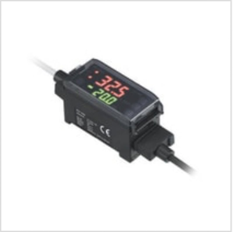 Keyence FD-V40A Air Flow Systems Sensor, Amplifier Unit, DIN Rail Mount ...