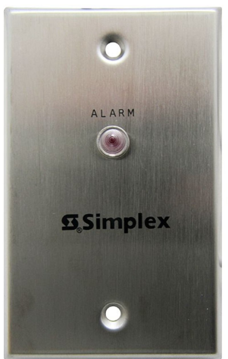 Simplex Grinnell 4098-9830 Remote Red LED Alarm Indicator, For 4098 ...